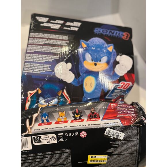 jakk | Toys | Sonic The Hedgehog 3 Ultimate Talking Sonic 2 Inch Action ...